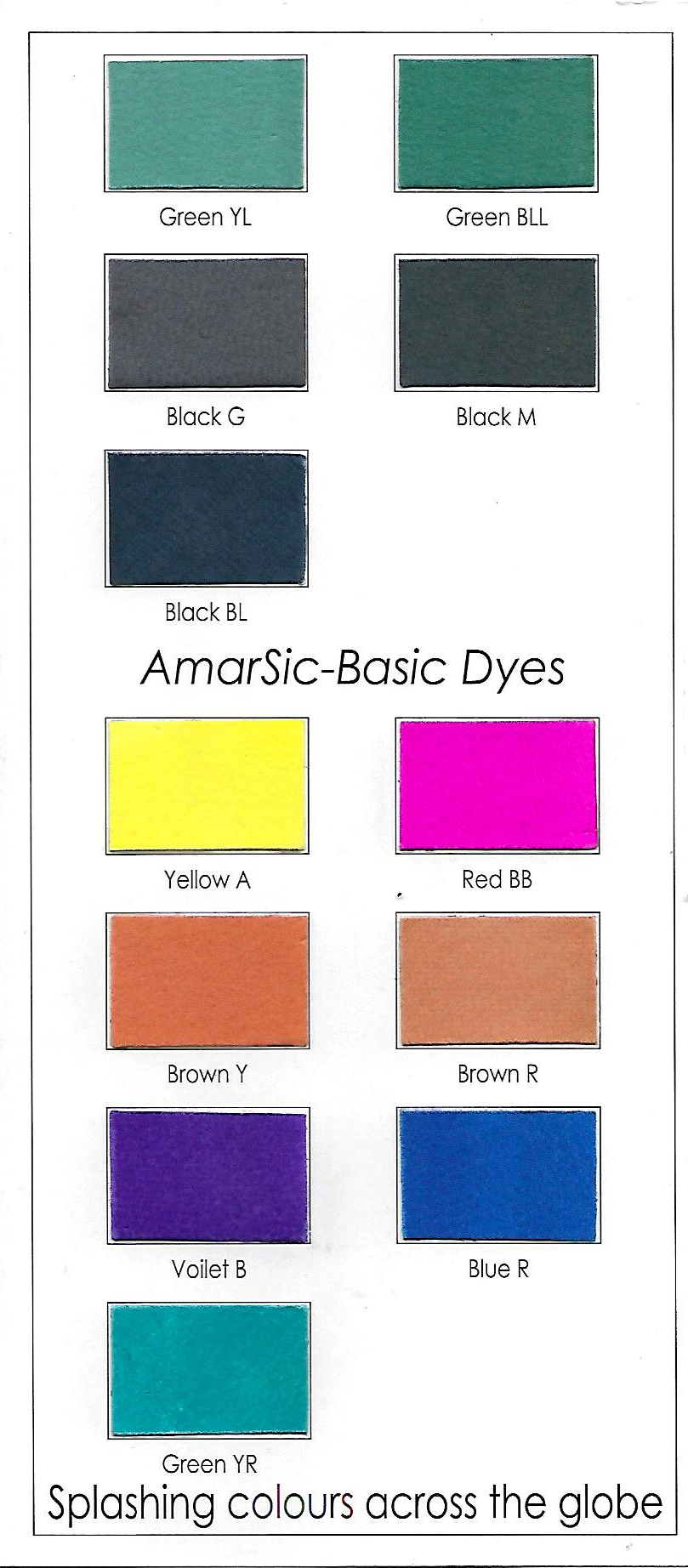 Products - Amarex Colorants Manufacturers of Synthetic Organic Dyestuff