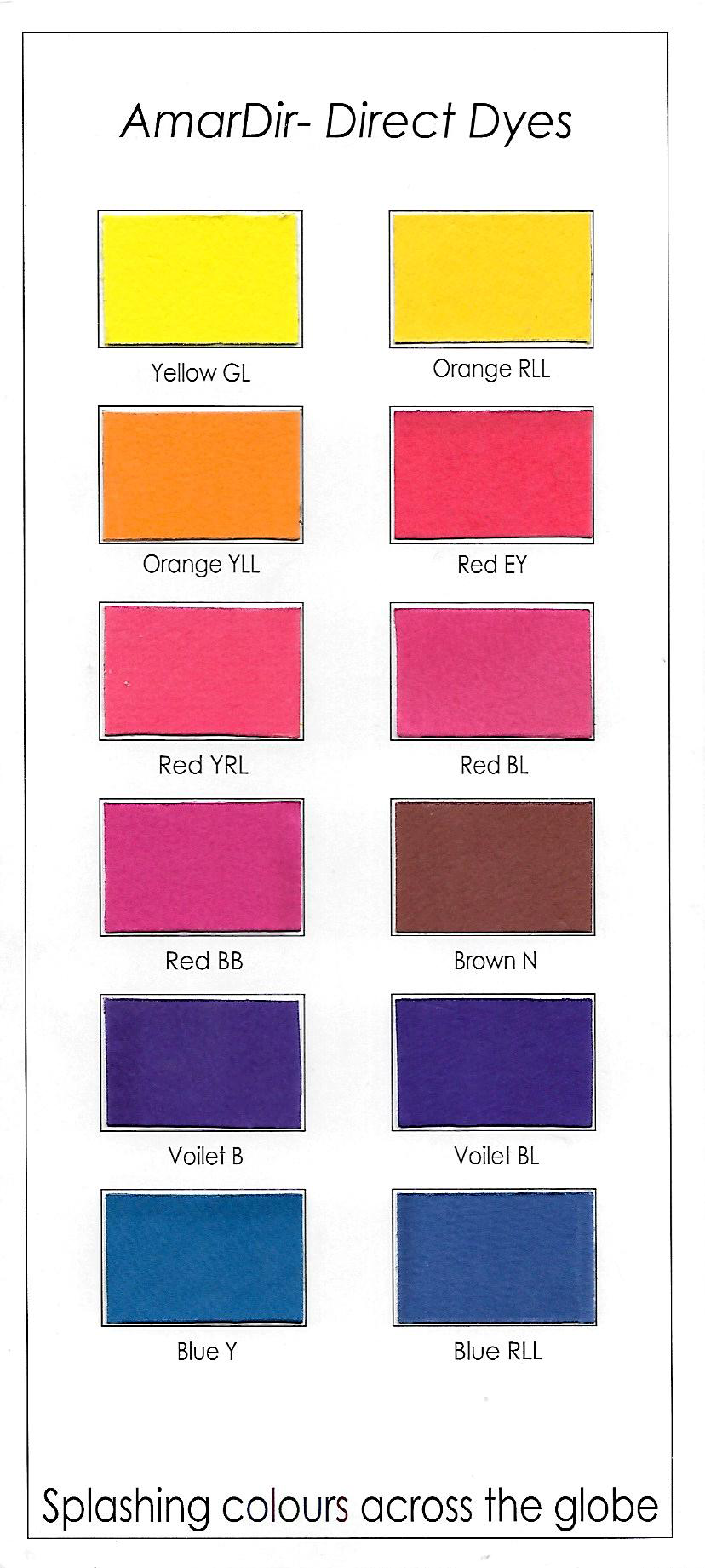 Products - Amarex Colorants Manufacturers of Synthetic Organic Dyestuff